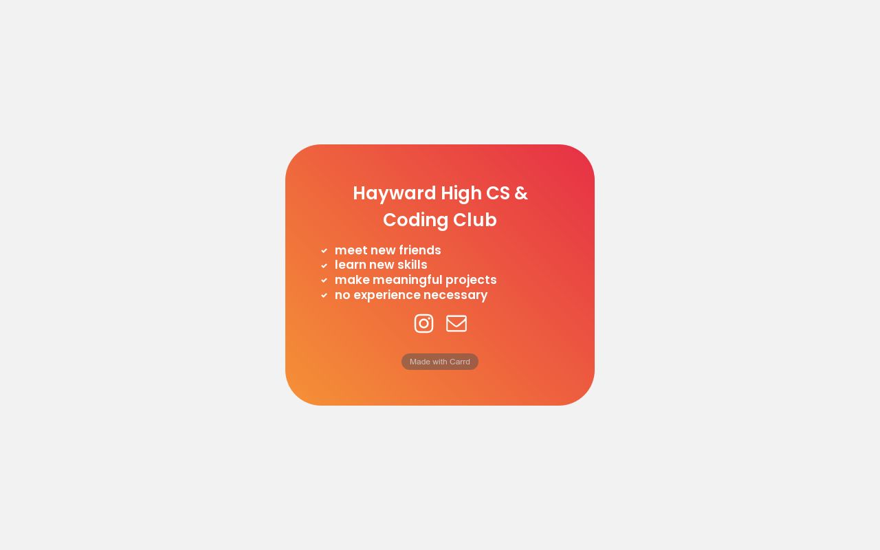 hhs cs and coding club